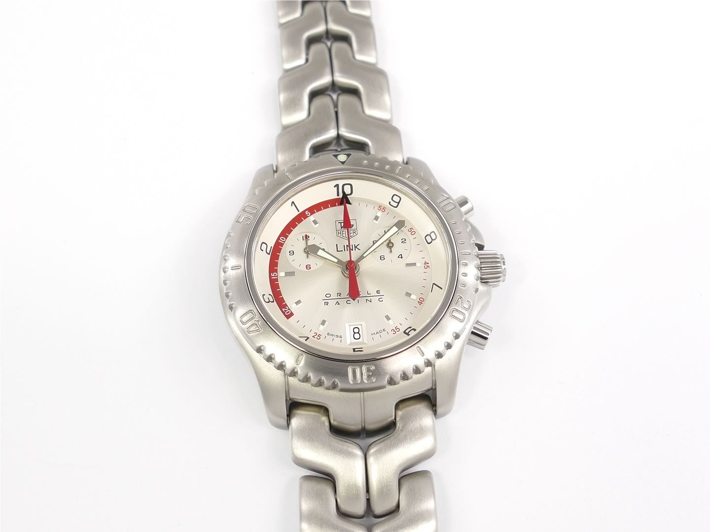 TAG Heuer Link Chronograph Oracle Racing Limited Edition CT1118 – SWWatches