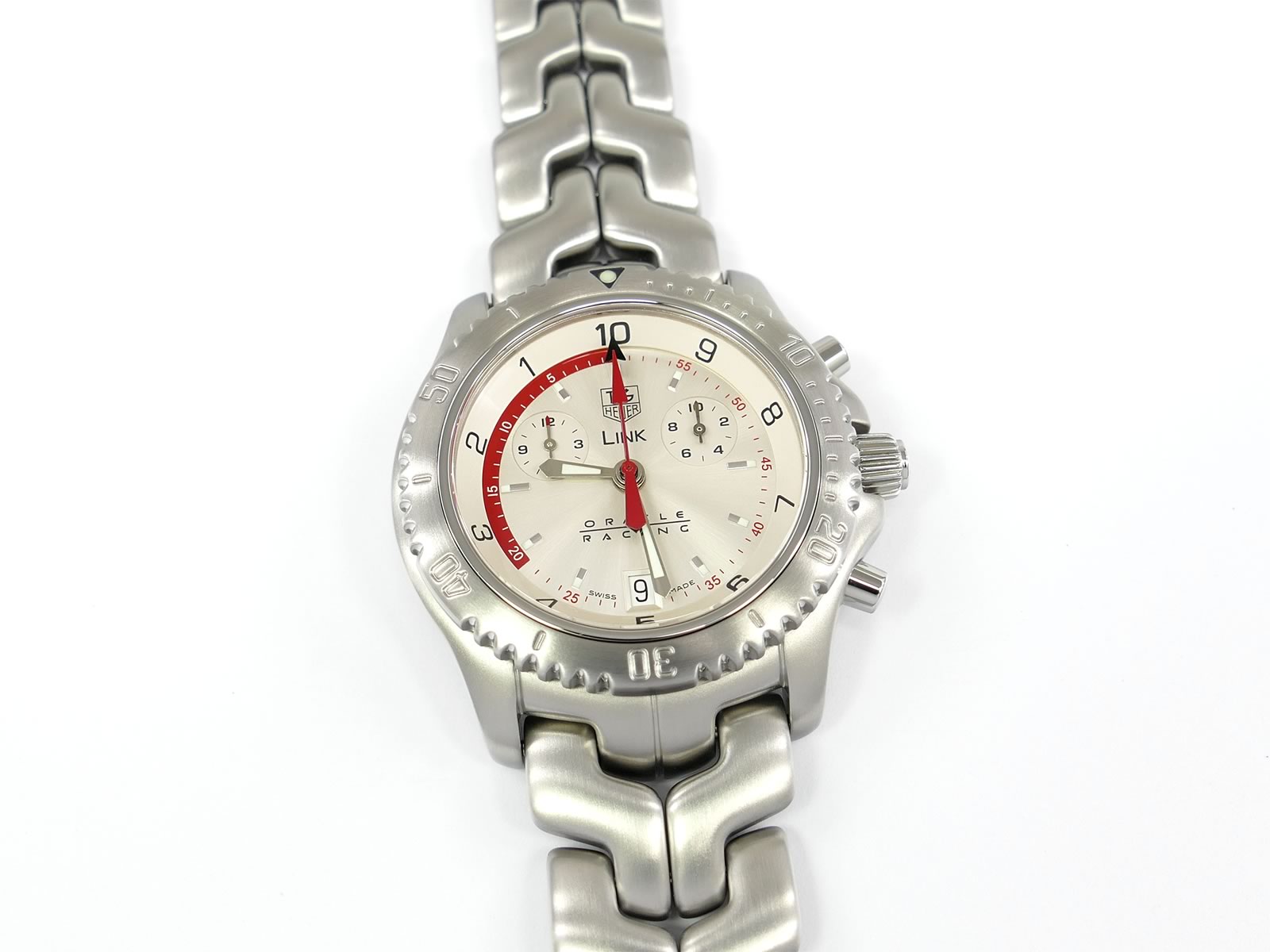 TAG Heuer Link Chronograph Oracle Limited Edition CT1118 Searacer – SWWatches