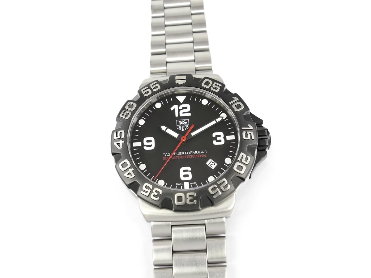 TAG Heuer Formula 1 Black Arabic Dial 41mm WAH1110.BA0858 F1 Quartz ...