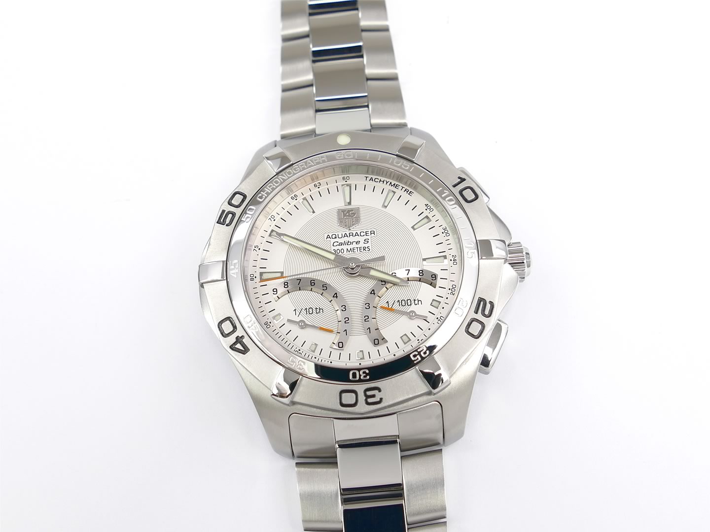 TAG Heuer Aquaracer Calibre S Silver CAF7011.BA0815 – SWWatches