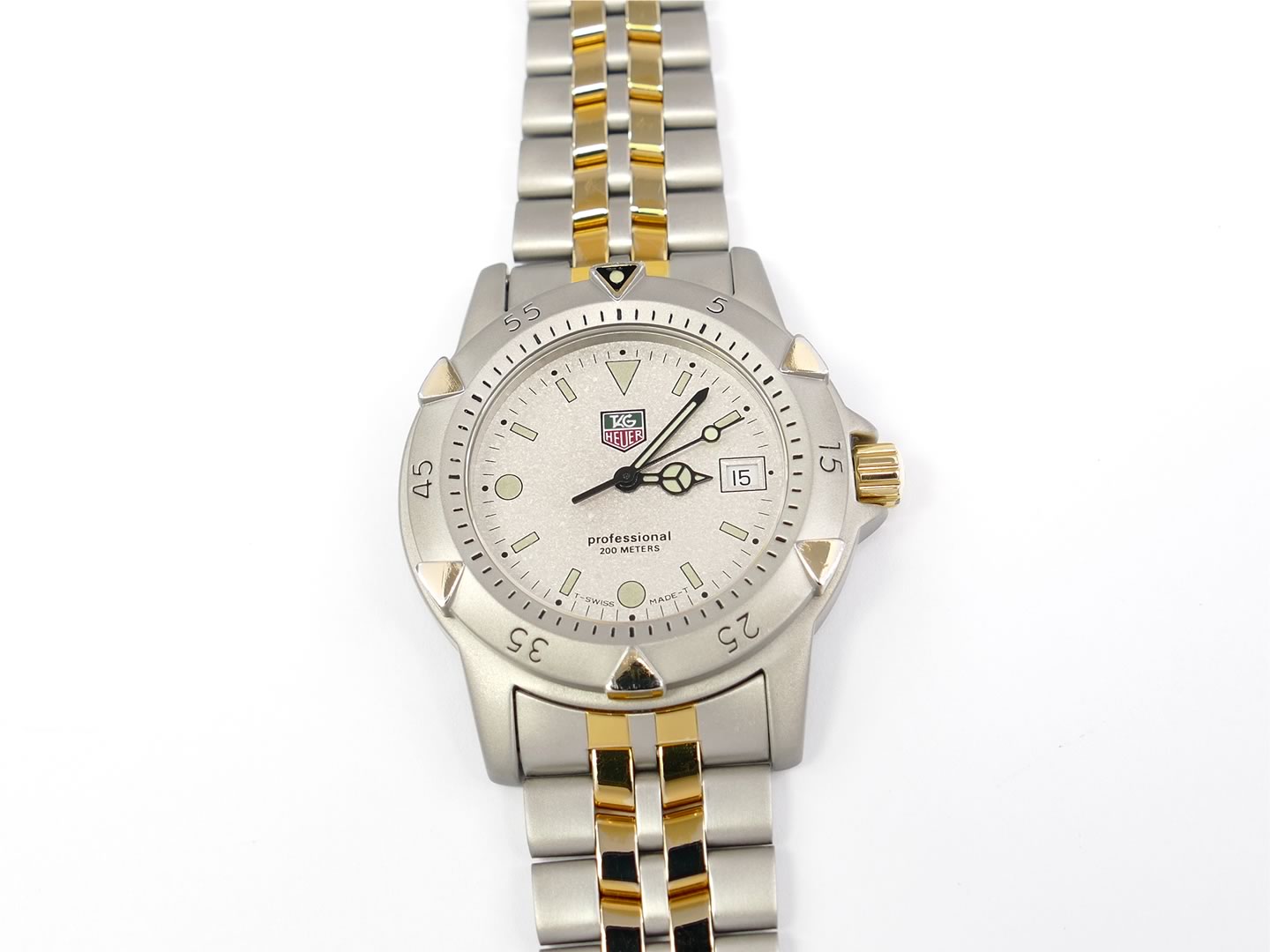 TAG Heuer 1500 Granite Dial 18k Gold - Obama model WD1221-K-20 – SWWatches