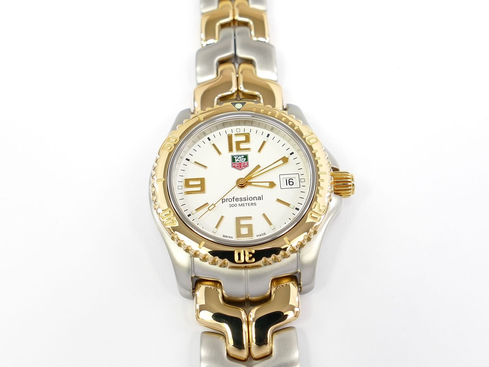 TAG Heuer Link Mid Size 36mm Solid 18k Gold WT1250.BD0555 – SWWatches
