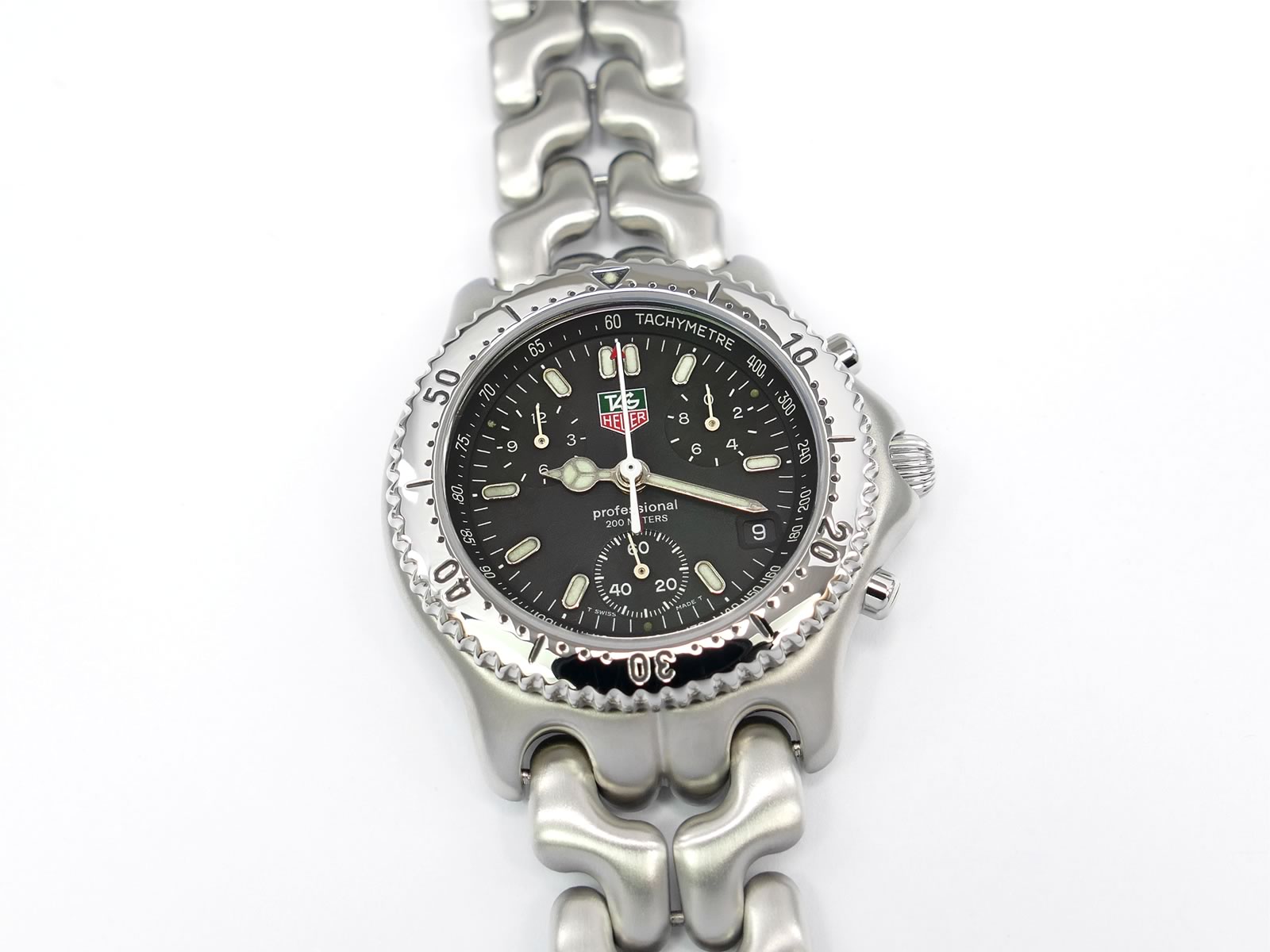 TAG Heuer SEL Chronograph Black CG1110-0 – SWWatches